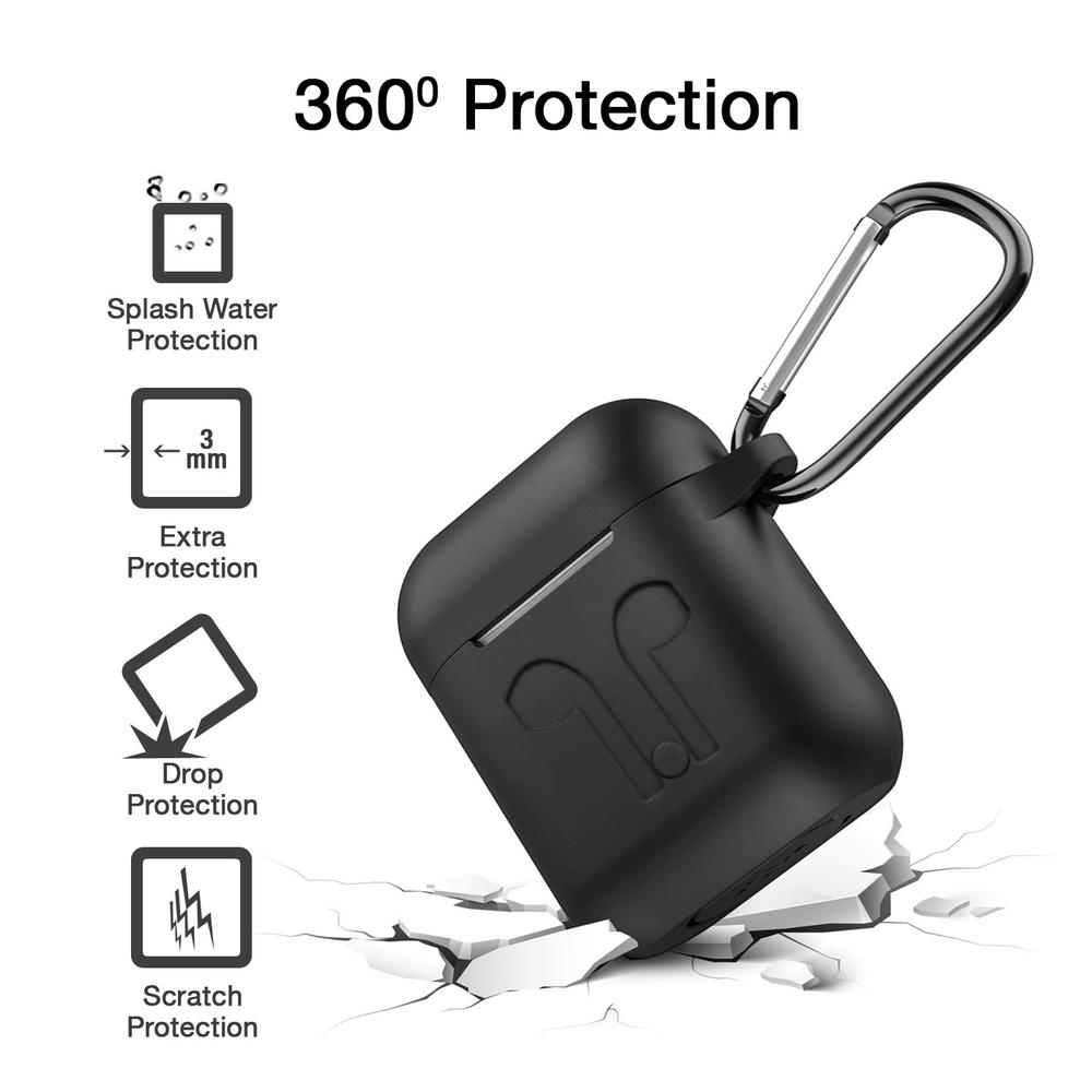 ALPHA DIGITAL SC001-ORANGE Airpod 2019 Protective Case, Precision Size ...