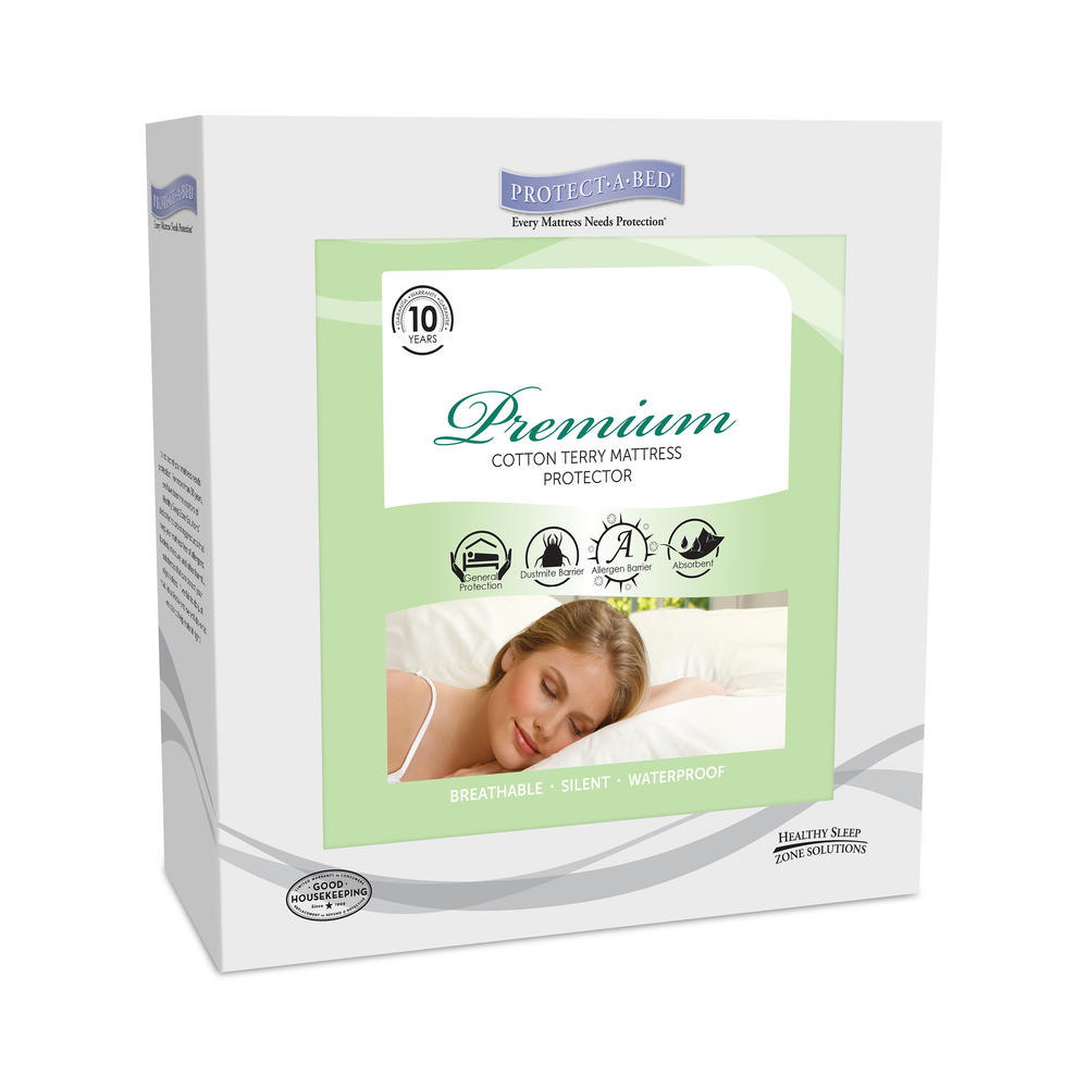 Protect-A-Bed Premium Mattress Protector - Twin