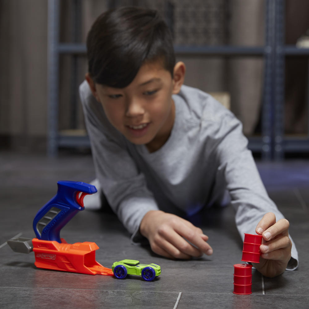 Nerf Nitro ThrottleShot Blitz (blue blaster)