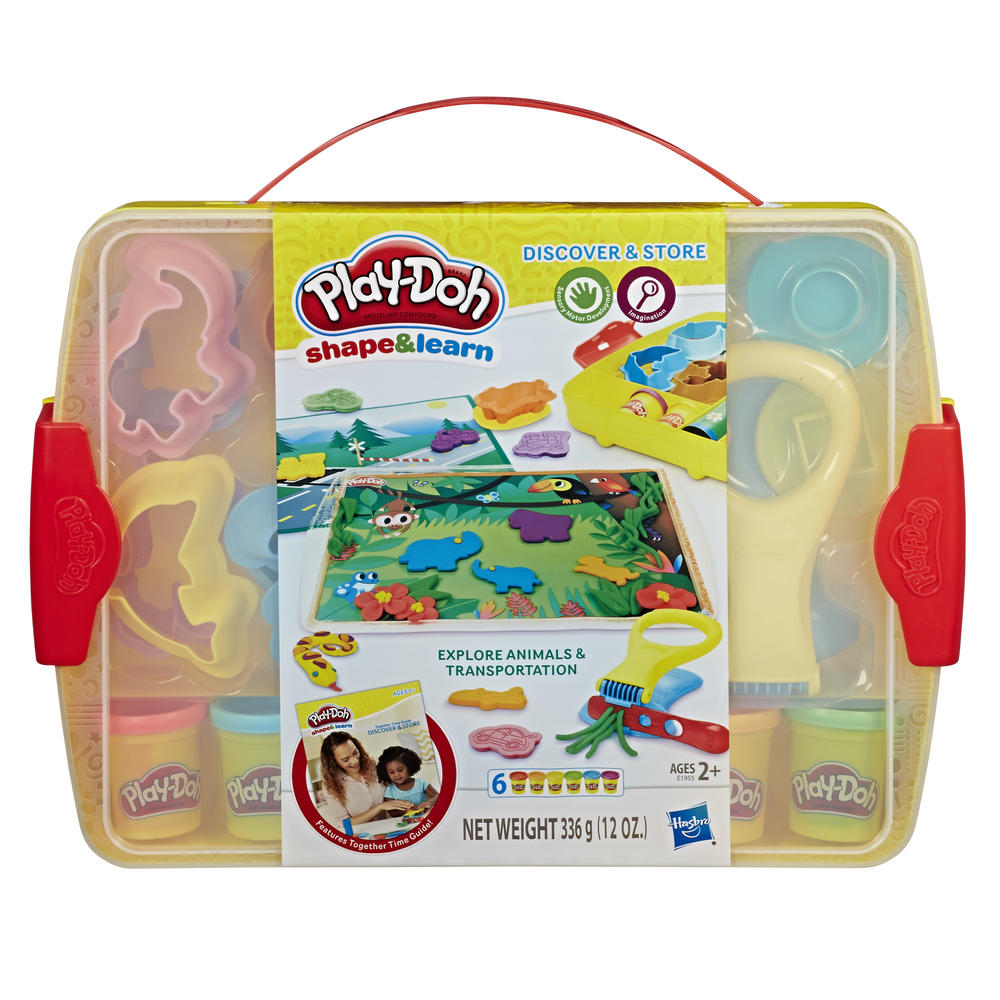 Play-Doh Shape & Learn Discover & Store Animal Activity Kit
