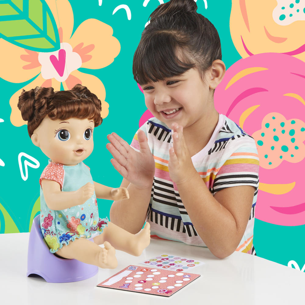Baby Alive Potty Dance Baby - Brunette