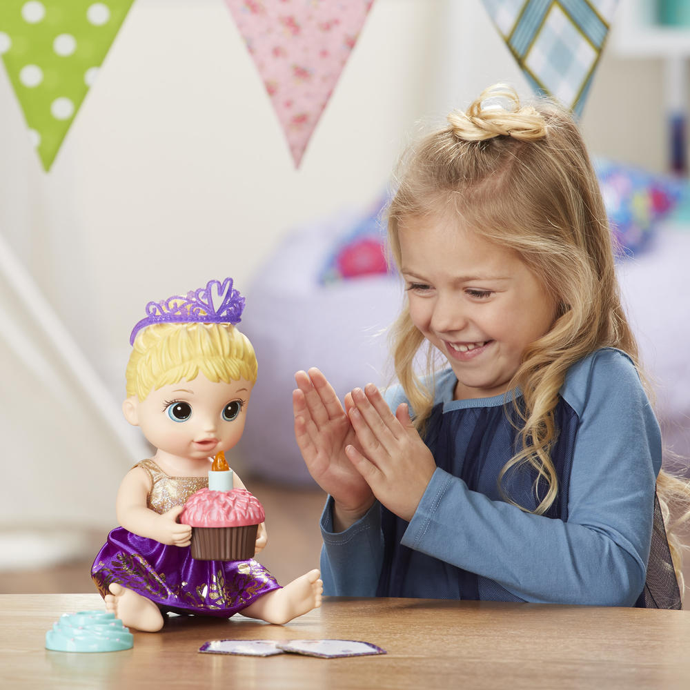 Baby Alive Cupcake Birthday Baby (Blonde)