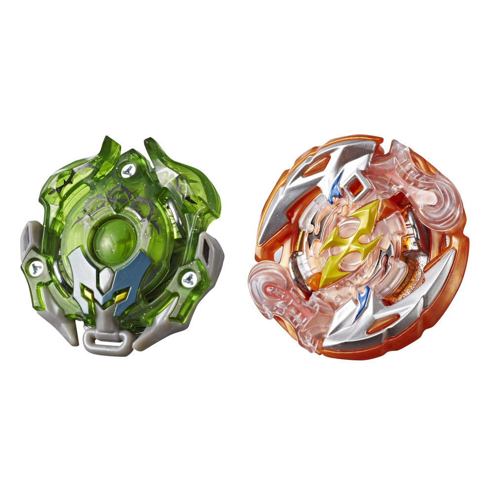 Hasbro Beyblade 2-Pack Burst Turbo Slingshock Tops - Roktavor R4/Thorns ...