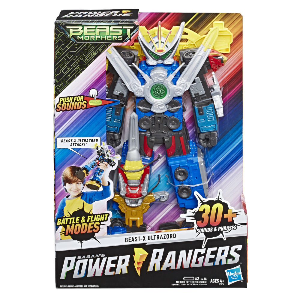 Beyblade Power Rangers Beast Morphers Beast-X Ultrazord Power Rangers ...