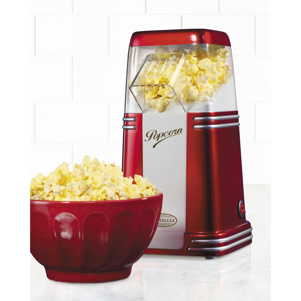 Retro Series 8-Cup Hot Air Popcorn Maker