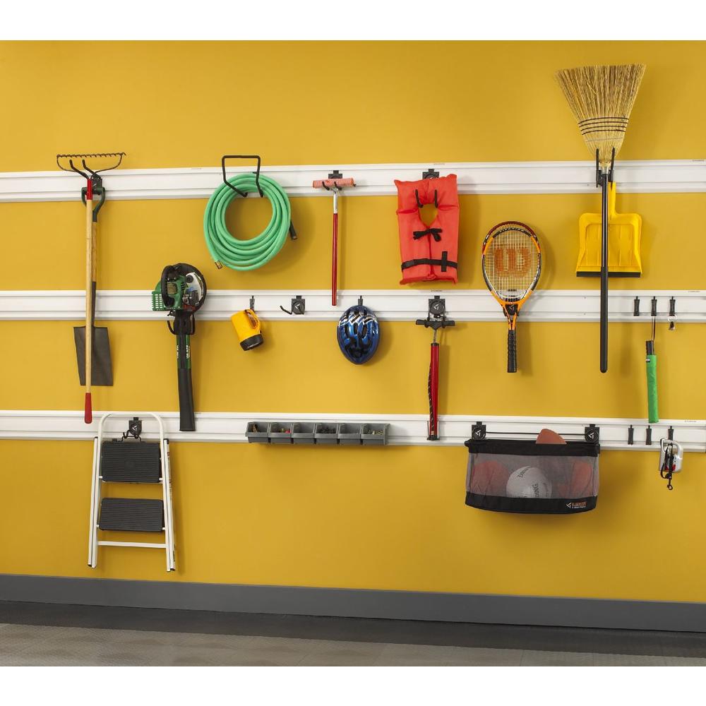 Gladiator GearTrack and GearWall Garage Hook Accessory Starter Kit 2