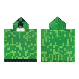 Minecraft Kids’ Hooded Poncho Towel