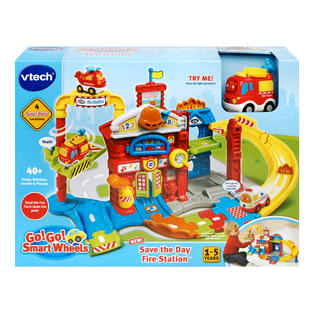 VTech Go! Go! Smart Wheels Save the Day Fire Station Playset