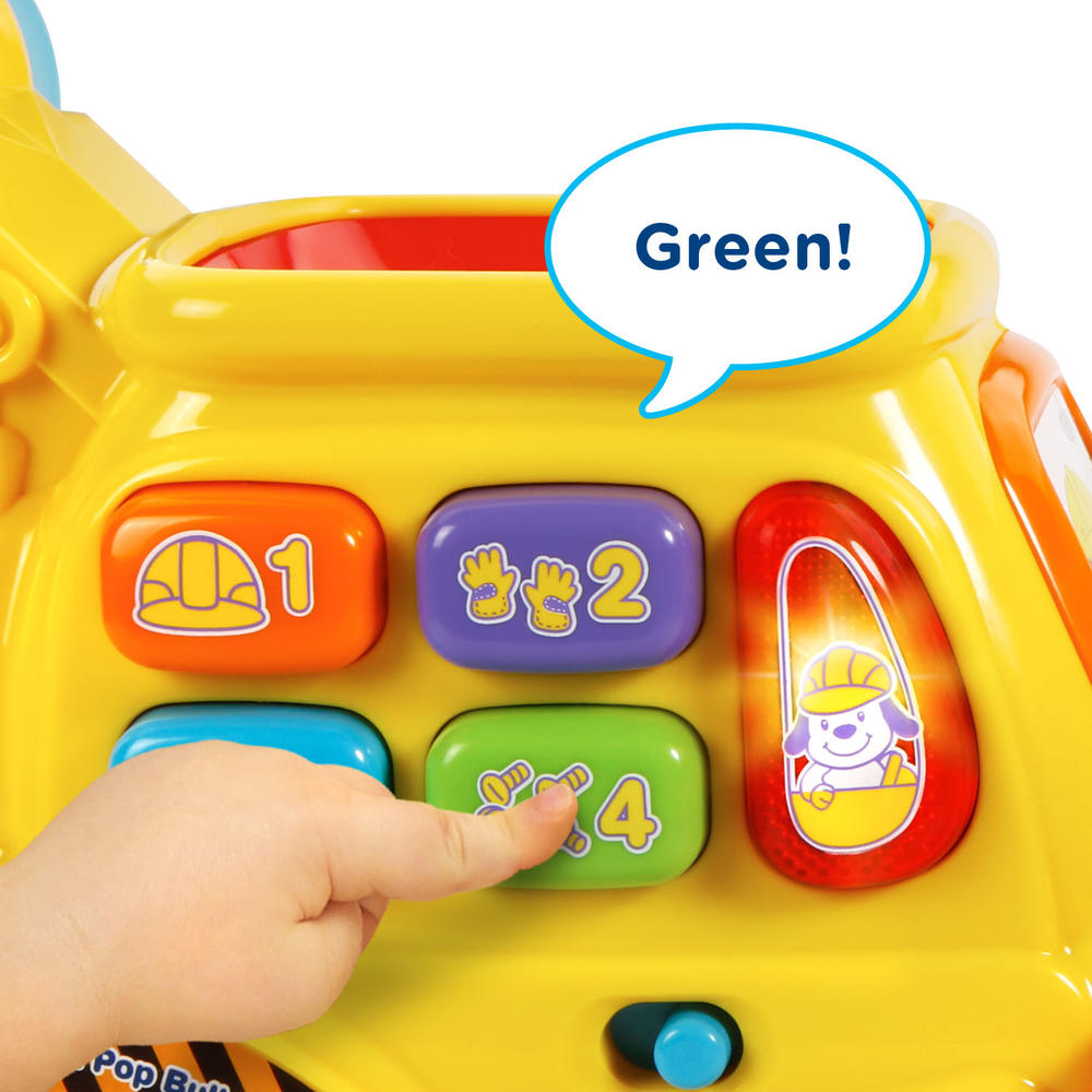 VTech Pop-a-Balls Push & Pop Bulldozer