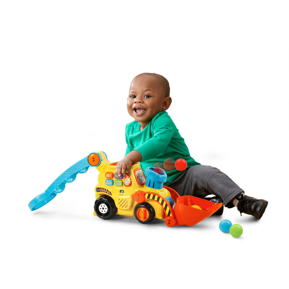 VTech Pop-a-Balls Push & Pop Bulldozer