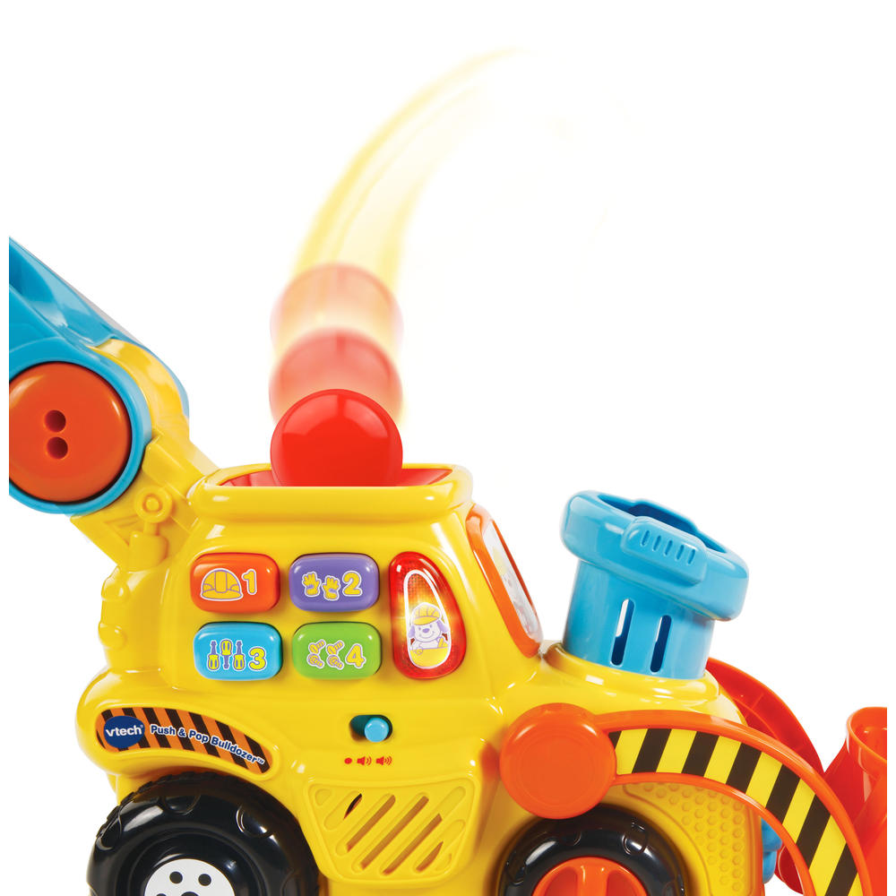 VTech Pop-a-Balls Push & Pop Bulldozer