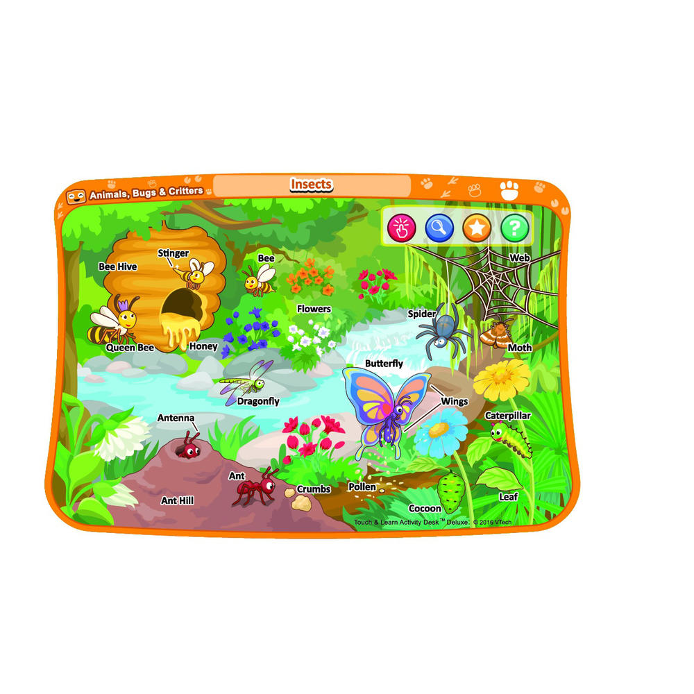 VTech Touch & Learn Activity Desk™ Deluxe: Animals, Bugs & Critters