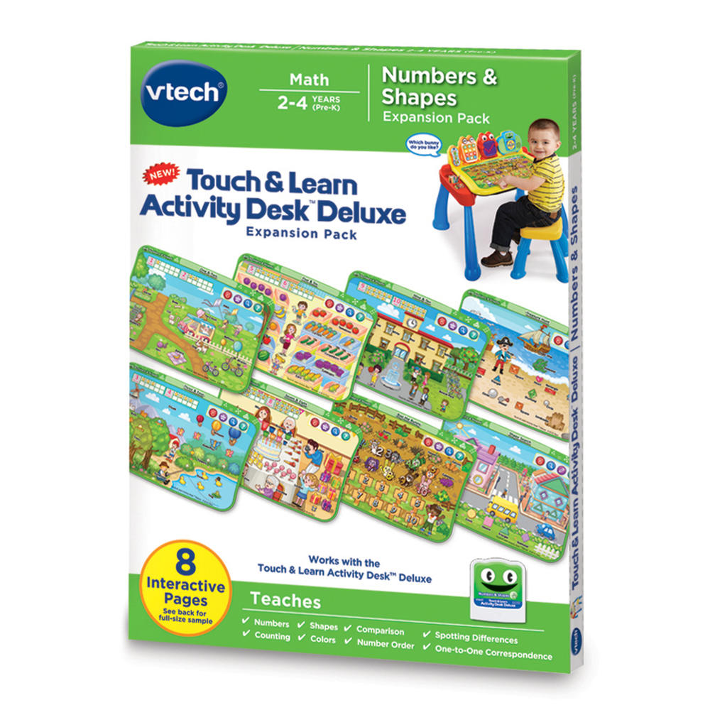 VTech Touch & Learn Activity Desk™ Deluxe: Numbers & Shapes