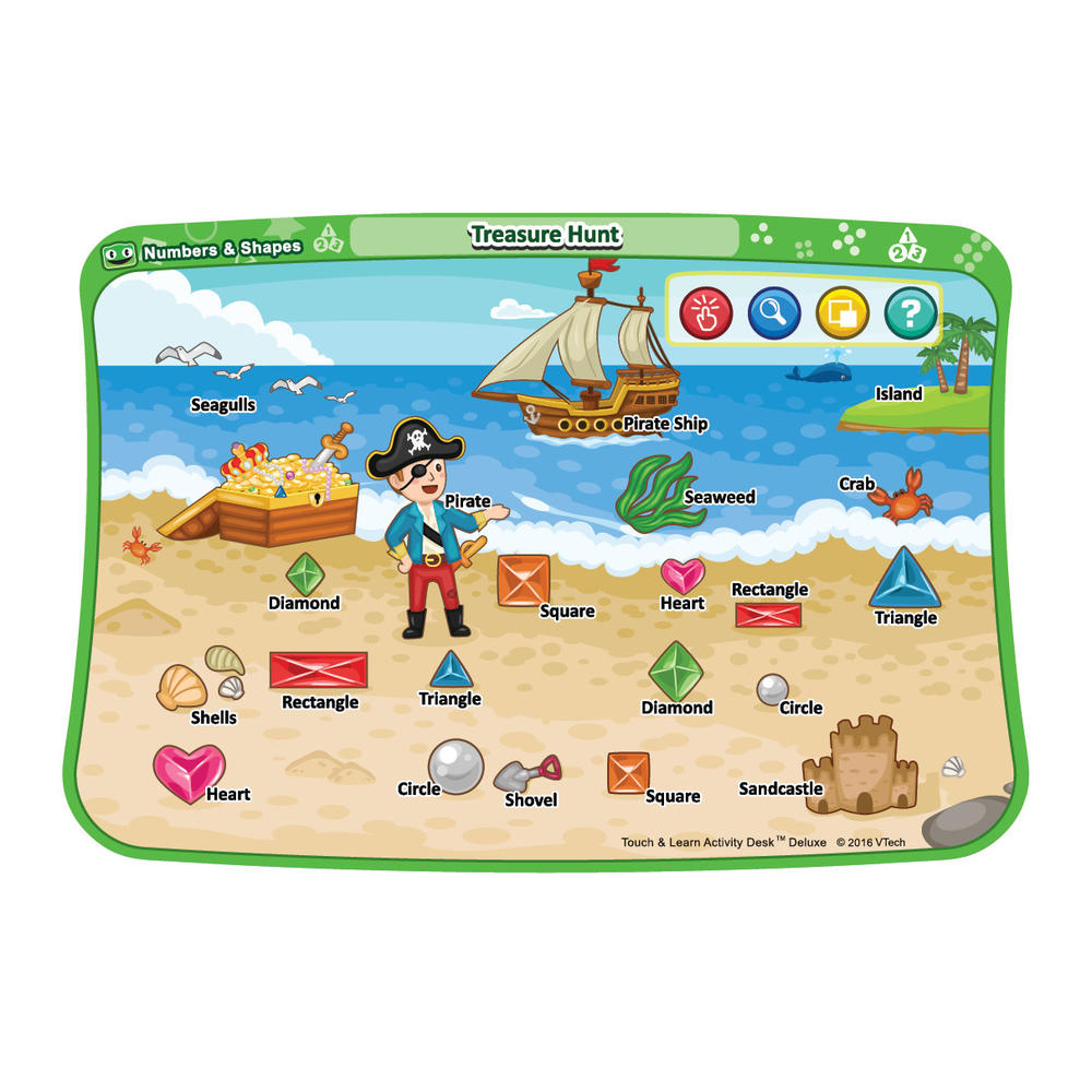 VTech Touch & Learn Activity Desk™ Deluxe: Numbers & Shapes