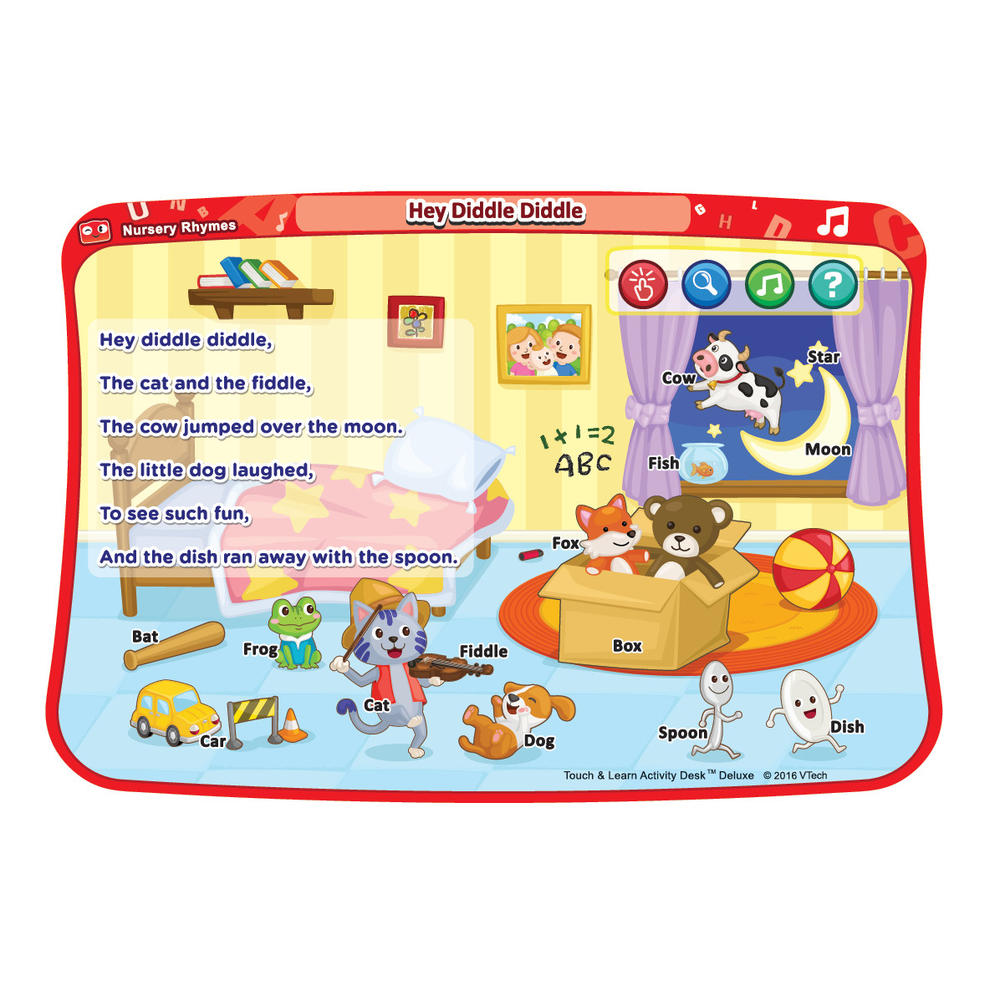 VTech Touch & Learn Activity Desk™ Deluxe: Nursery Rhymes