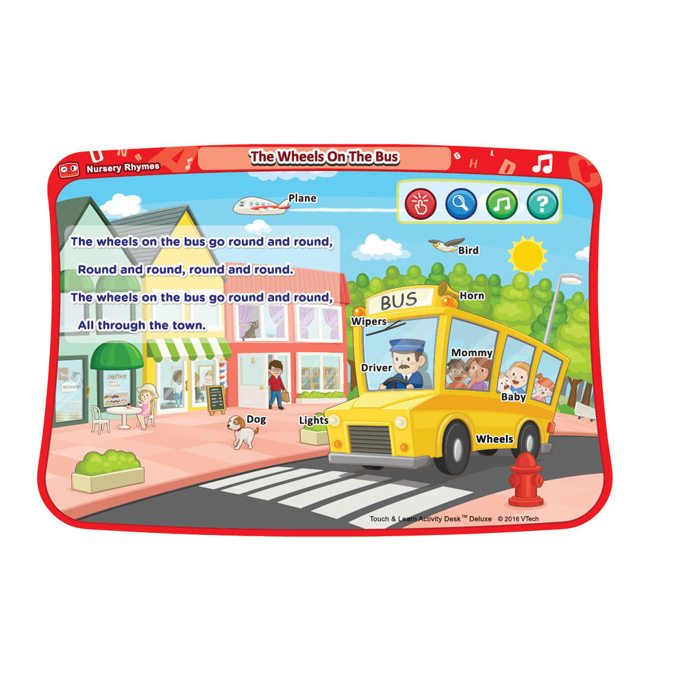 VTech Touch & Learn Activity Desk™ Deluxe: Nursery Rhymes