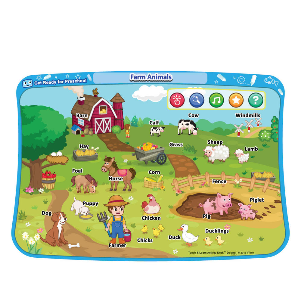 VTech Touch & Learn Activity Desk Deluxe Expansion Pack