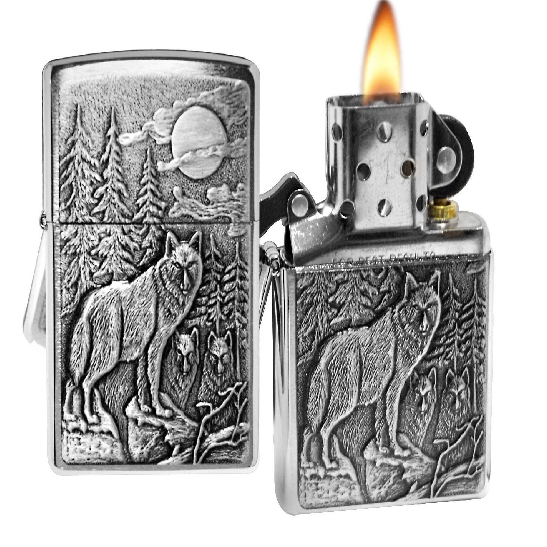 zippo wolf
