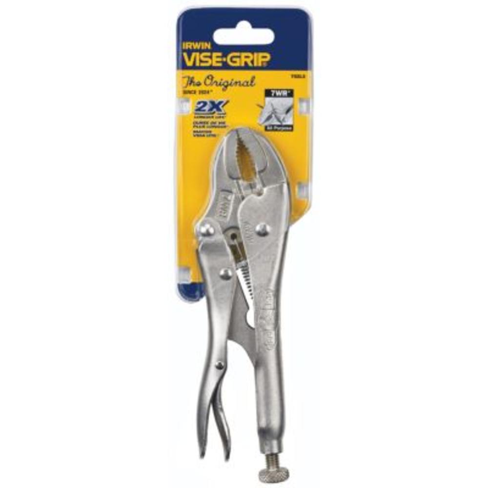 Vise Grip 7 in. Pliers with Cutter, Locking