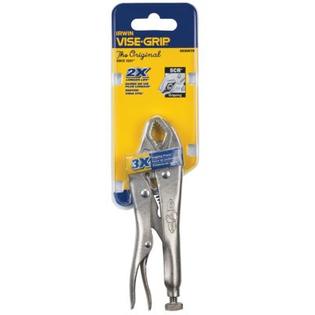 Irwin VISE-GRIP Original 5CR Curved-Jaw Locking Pliers, 5-inch (4935579)