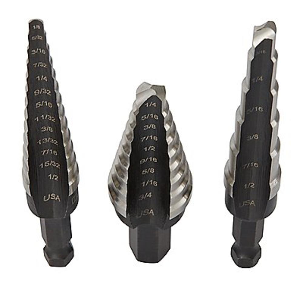 Irwin Unibit High-Speed Steel Fractional Self-Starting Step Drill Bit ...
