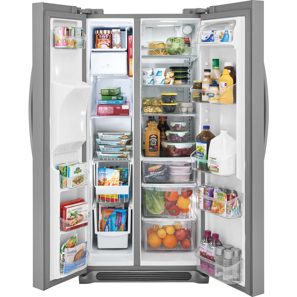 Frigidaire Gallery FGSS2335TF 22.2 cu. ft. Side-by-Side Refrigerator ...