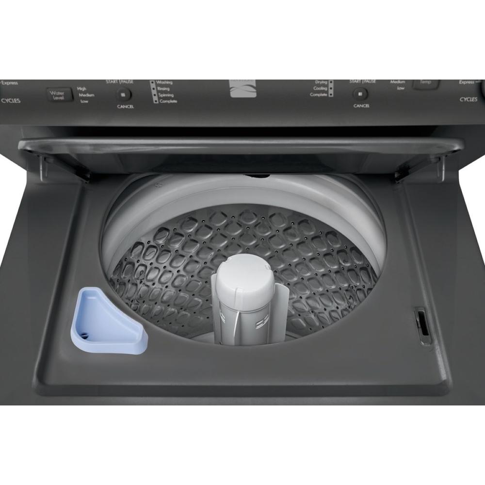 Kenmore 61733 3.9 cu. ft. Electric Laundry Center - Titanium