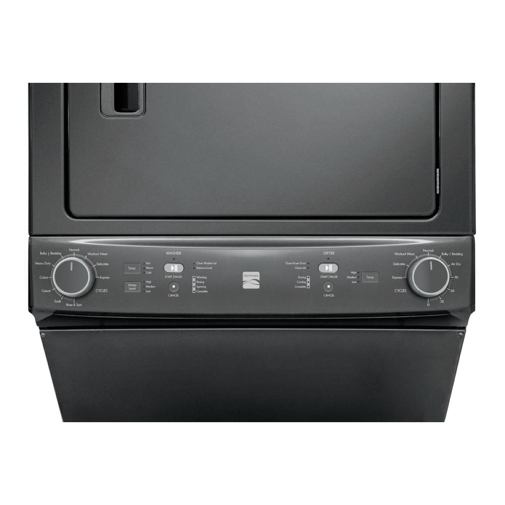 Kenmore 61733 3.9 cu. ft. Electric Laundry Center - Titanium