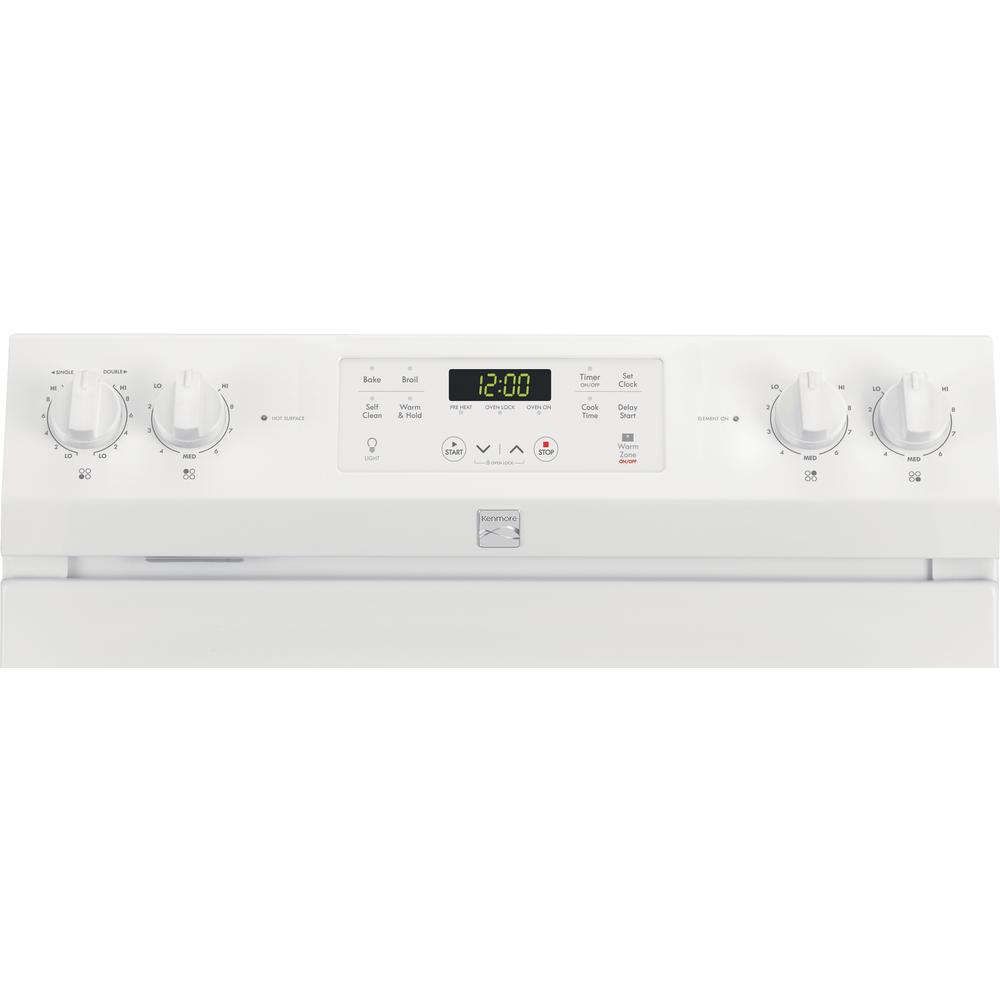 Kenmore 92622 5.3 cu. ft. Electric Self-Clean Radiant Range - White