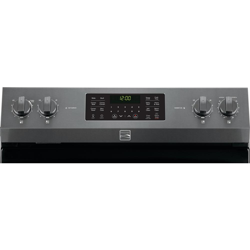 Kenmore 92647 5.7 cu. ft. Electric Range with True Convection - Black ...