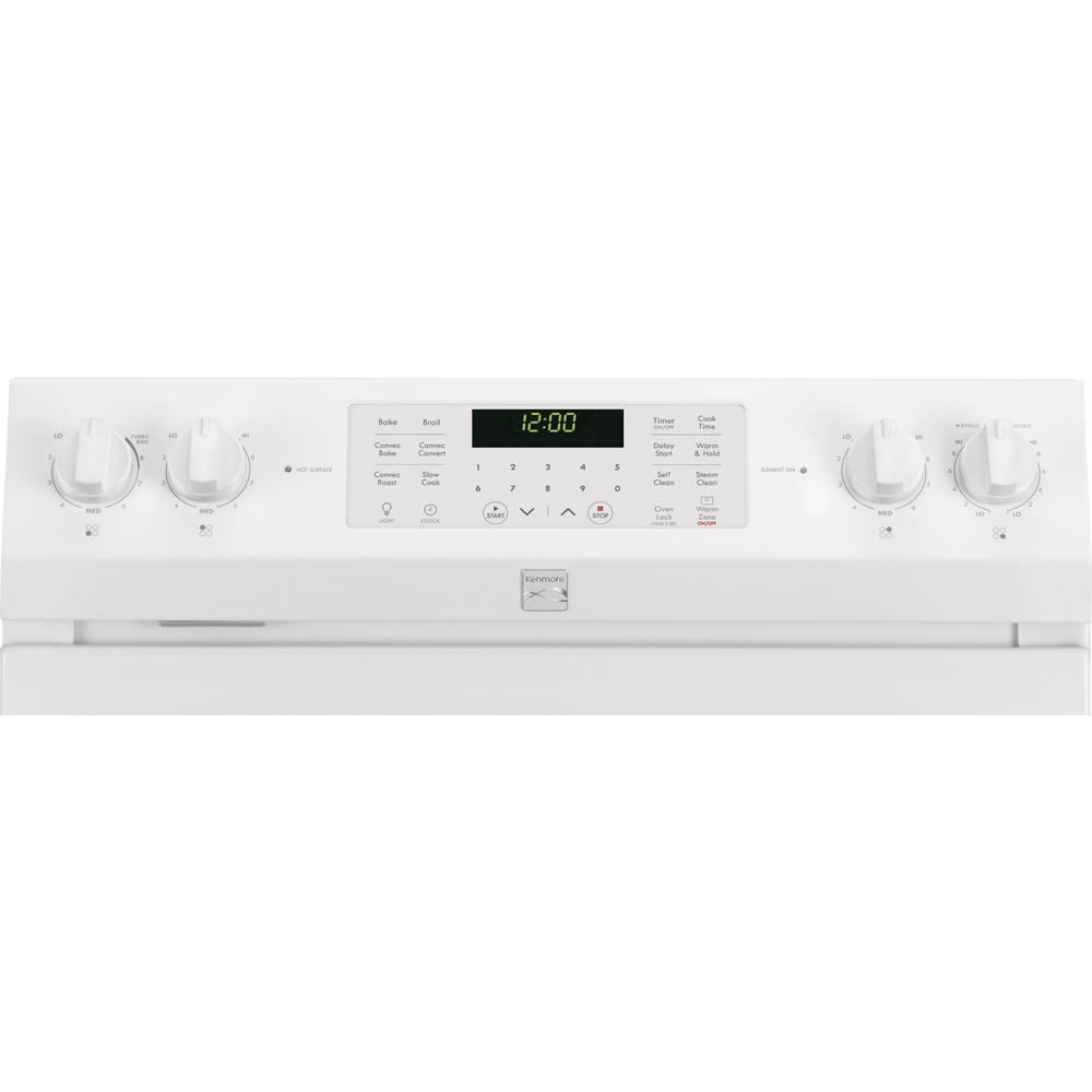 Kenmore 92642 5.7 cu. ft. Electric Range with True Convection - White