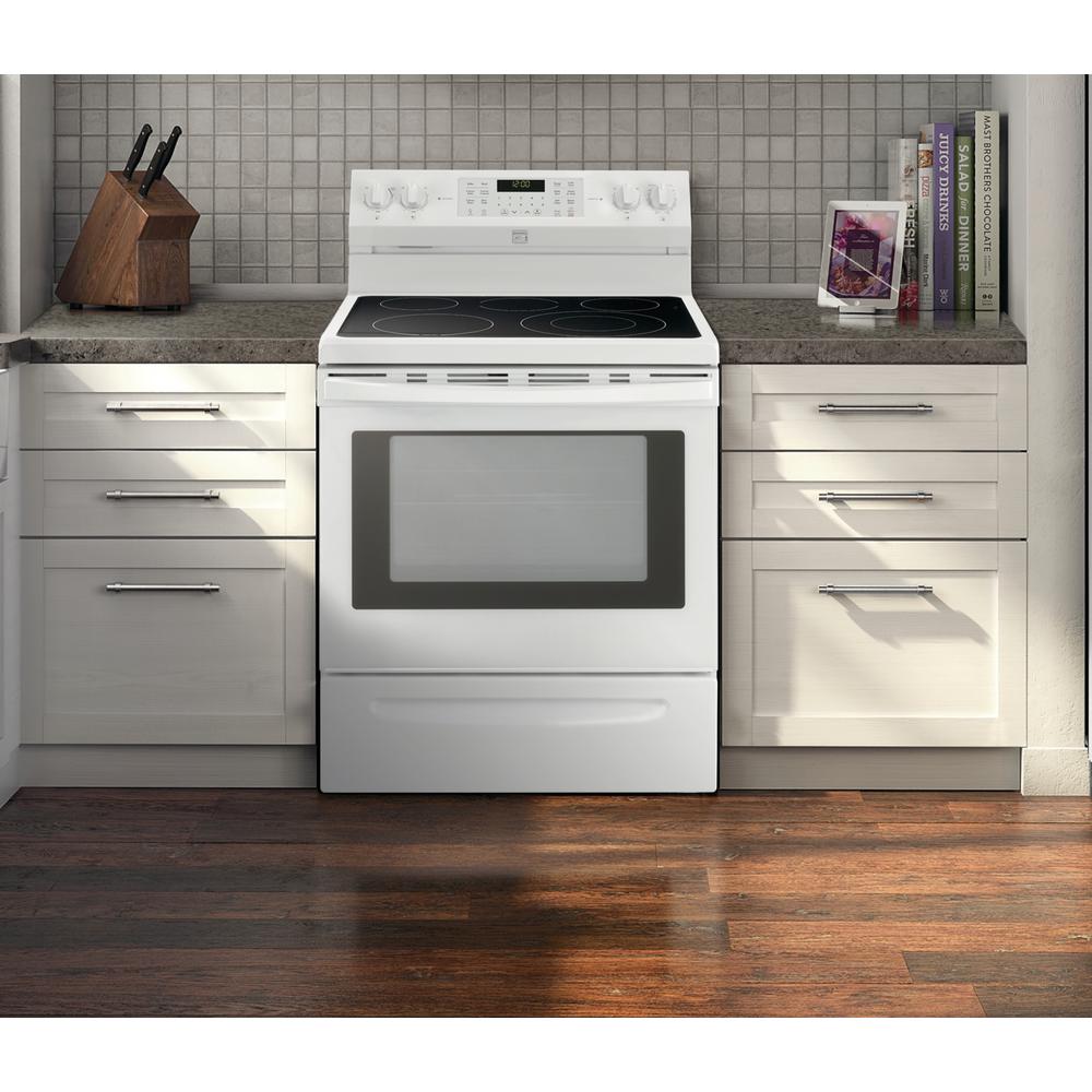 Kenmore 92642 5.7 cu. ft. Electric Range with True Convection - White