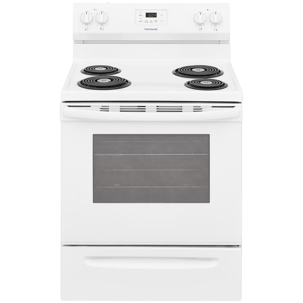 Frigidaire FCRC3012AW 30'' Freestanding Electric Coil Range - White