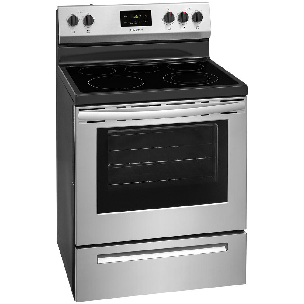 Frigidaire FCRE3052AS 30'' Electric Radiant Range with 5 Cooktop ...