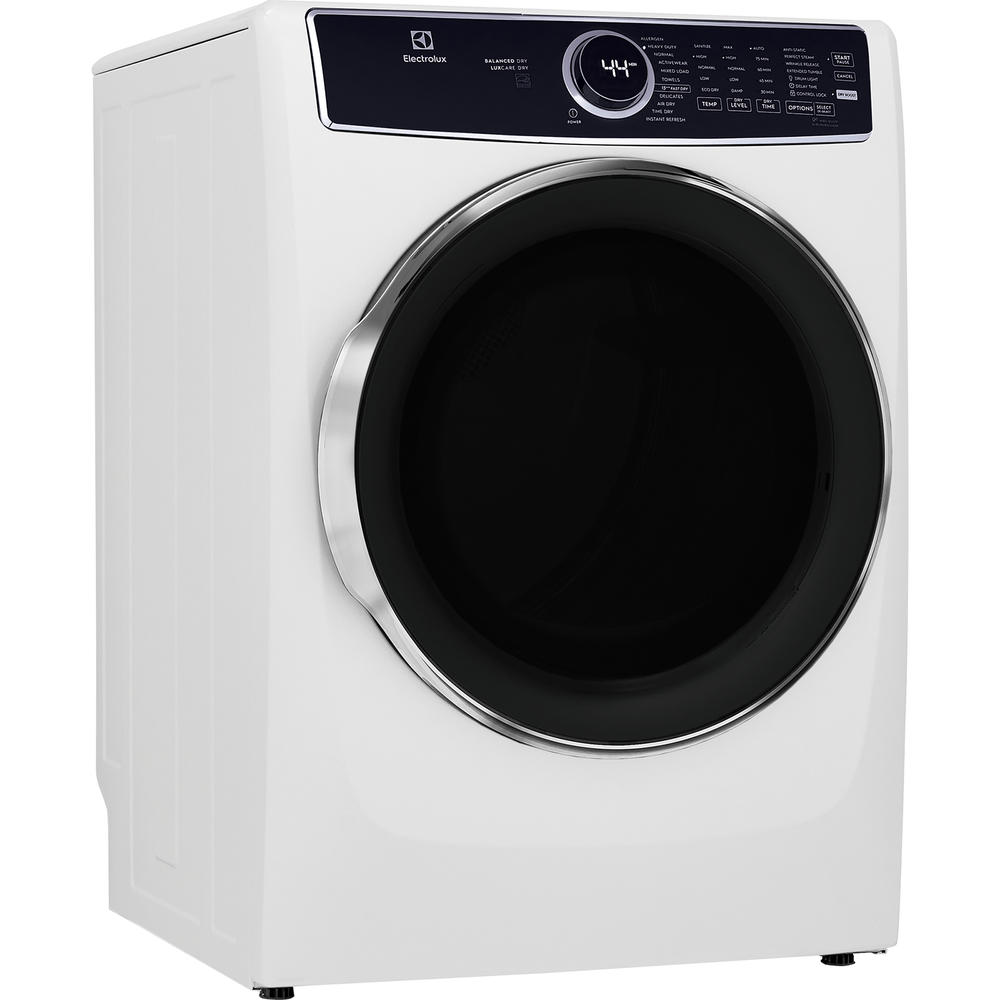 Electrolux ELFE7637AW 8.0 cu. ft. Front Load Perfect Steam™ Electric ...