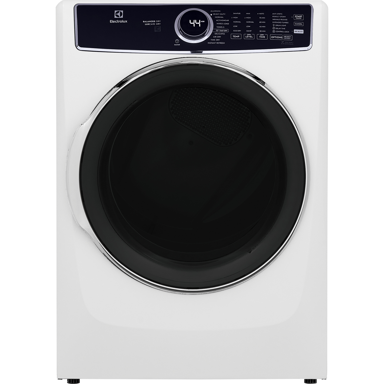 Electrolux ELFE7637AW 8.0 cu. ft. Front Load Perfect Steam™ Electric ...