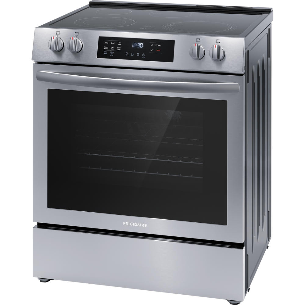 Frigidaire FCFE3083AS 30" Front Control Electric Slide-in Range ...