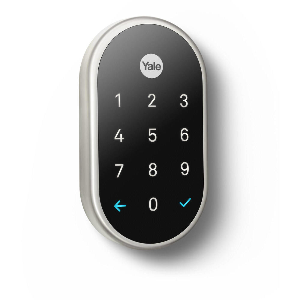 Nest x Yale Lock with Nest Connect - Satin Nickel