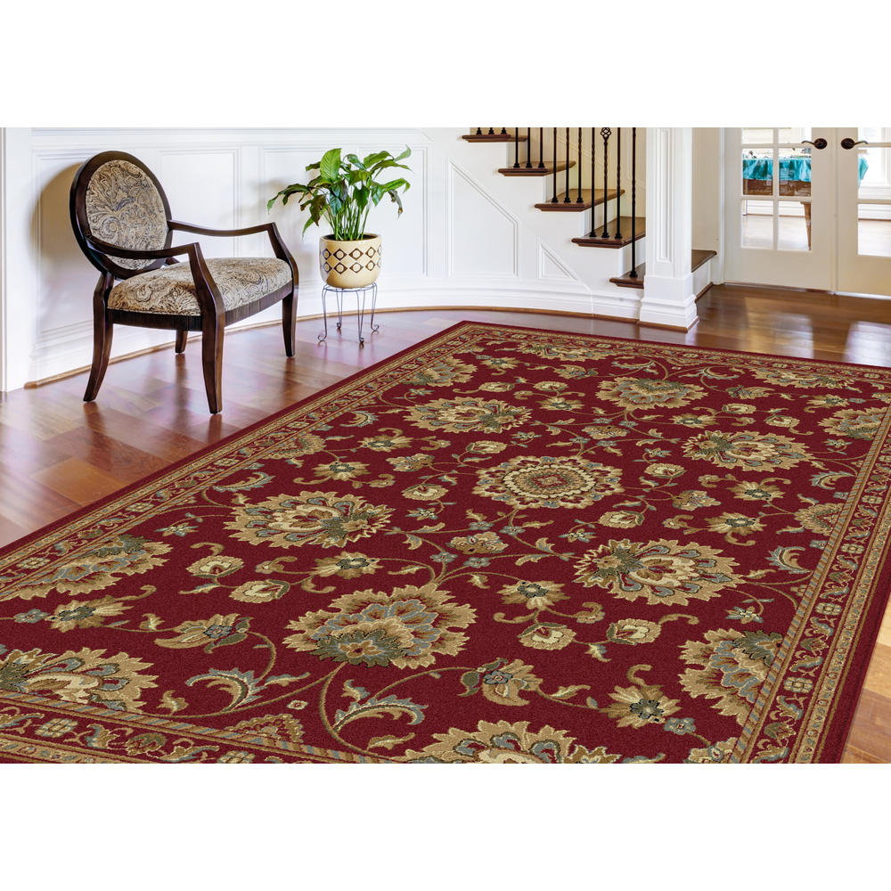 Tayse Rugs Sensation Charlotte Oriental Area Rug - 7'10'' Octagon
