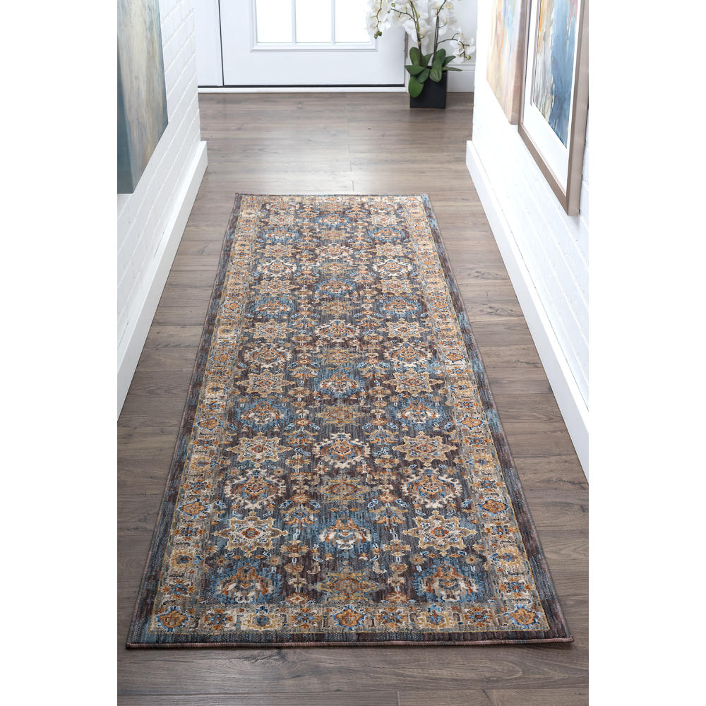 Tayse Rugs Fairview Frankie Brown Traditional Area Rug