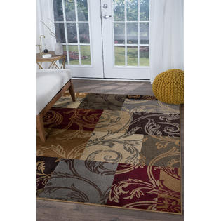 Tayse Rugs Impressions Reagan Floral Area Rug - 7'10'' x 10'3