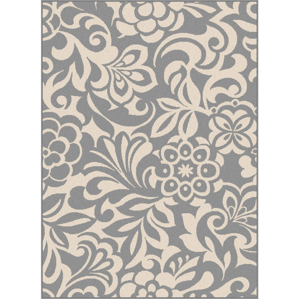 Tayse Rugs 5'3" x 7'3" Garden City Tahari Floral Area Rug