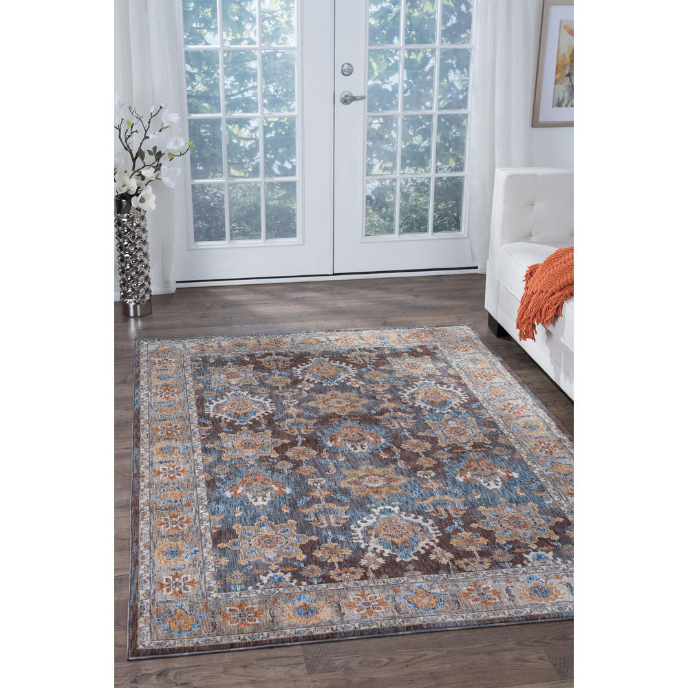 Tayse Rugs Fairview Frankie Brown Traditional Area Rug