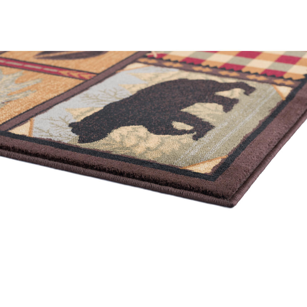Tayse Rugs Nature Lodge Novelty Area Rug