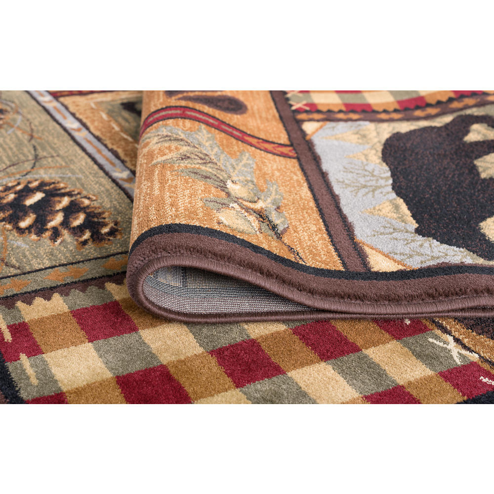 Tayse Rugs Nature Lodge Novelty Area Rug