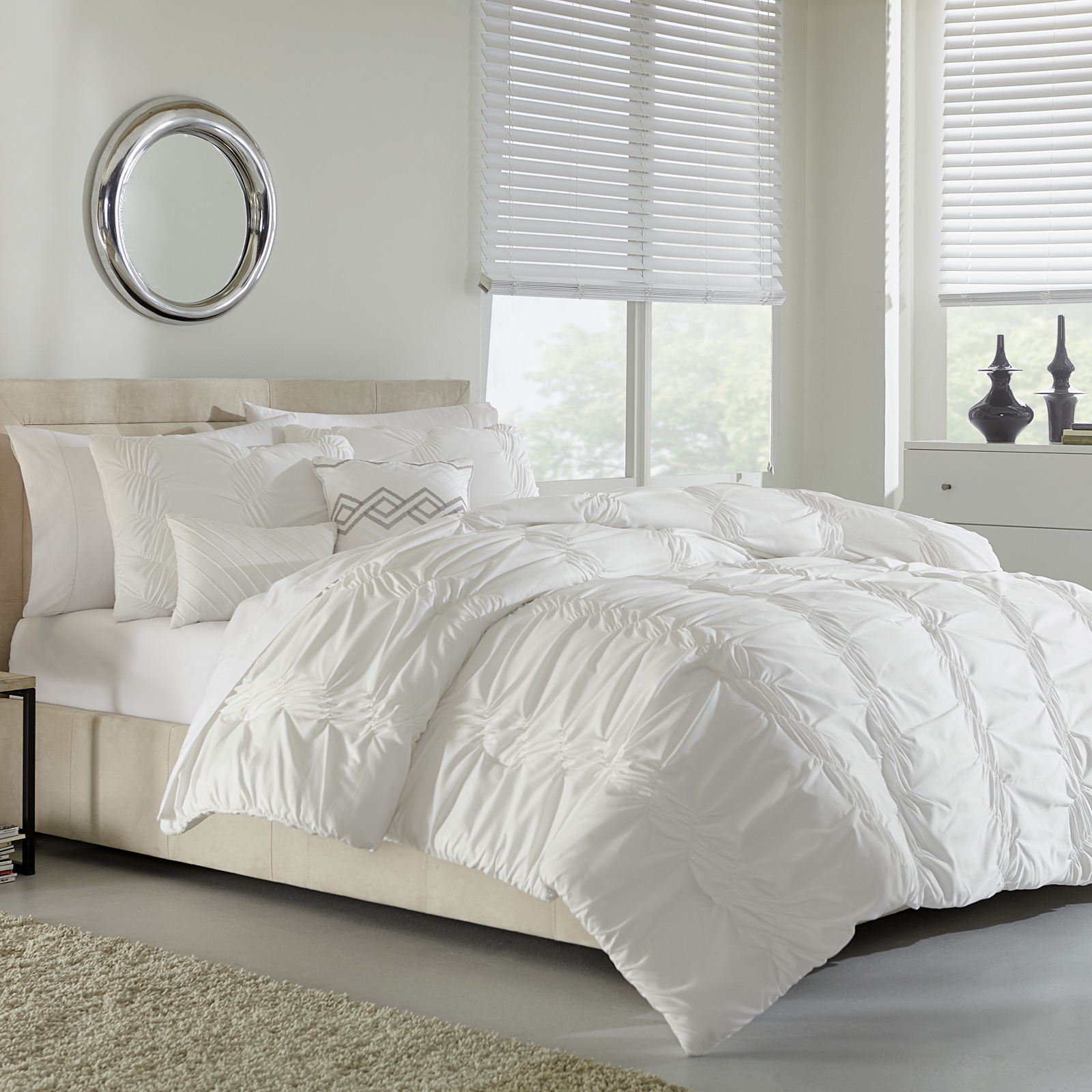 Essential Home 5pc. Comforter Set - Smocked