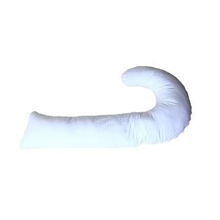 DeluxeComfort J Full Body Pillow - Hypoallergenic Synthetic Fiber Fill