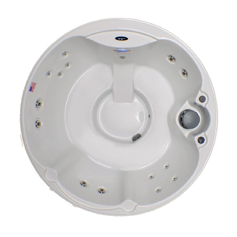 The Home and Garden Spas 4 Person 14 Jet Plug-and-Play Portable Hot Tub ...