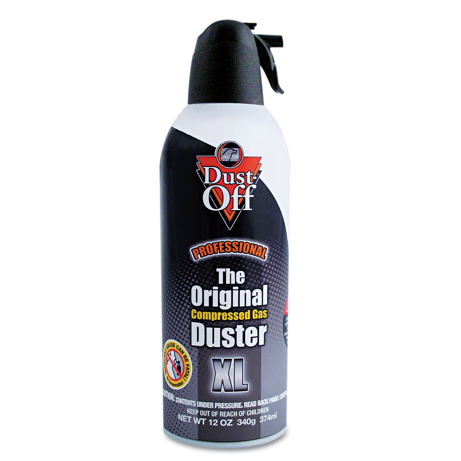 Dust-Off FALDPSXL12 Disposable Compressed Gas Duster, 12 oz Can