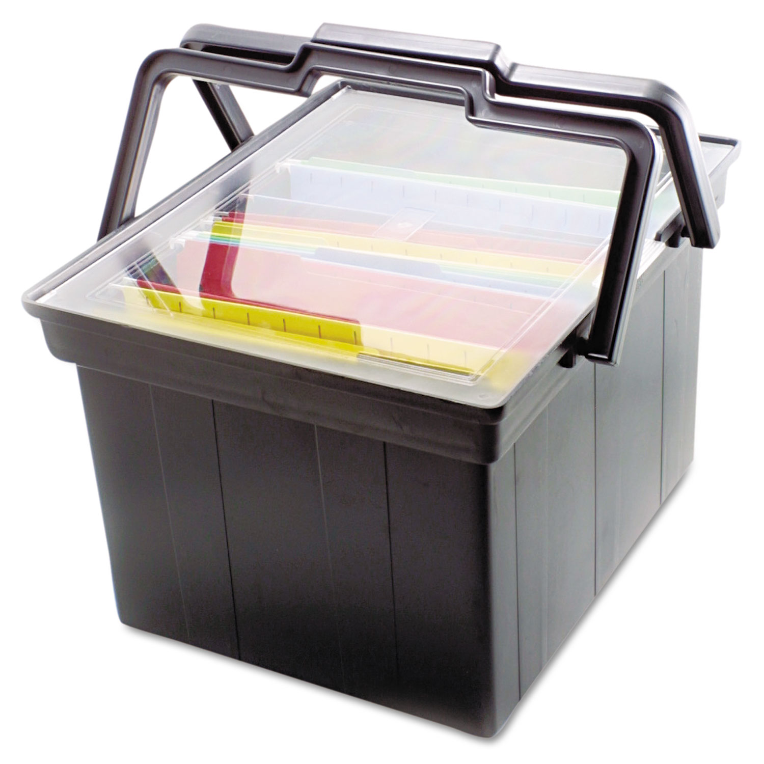 Advantus AVTTLF2B Companion Portable File Storage Box, Legal/Letter ...